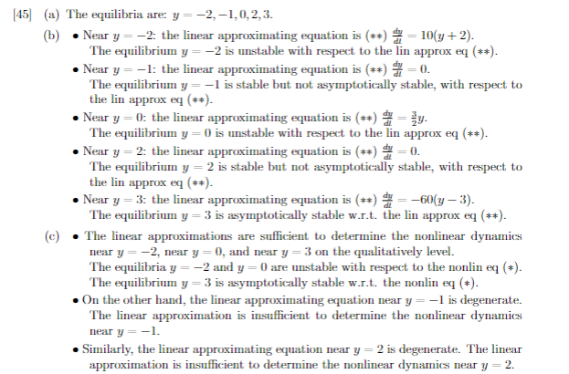 Solved 45] Consider the equation | Chegg.com