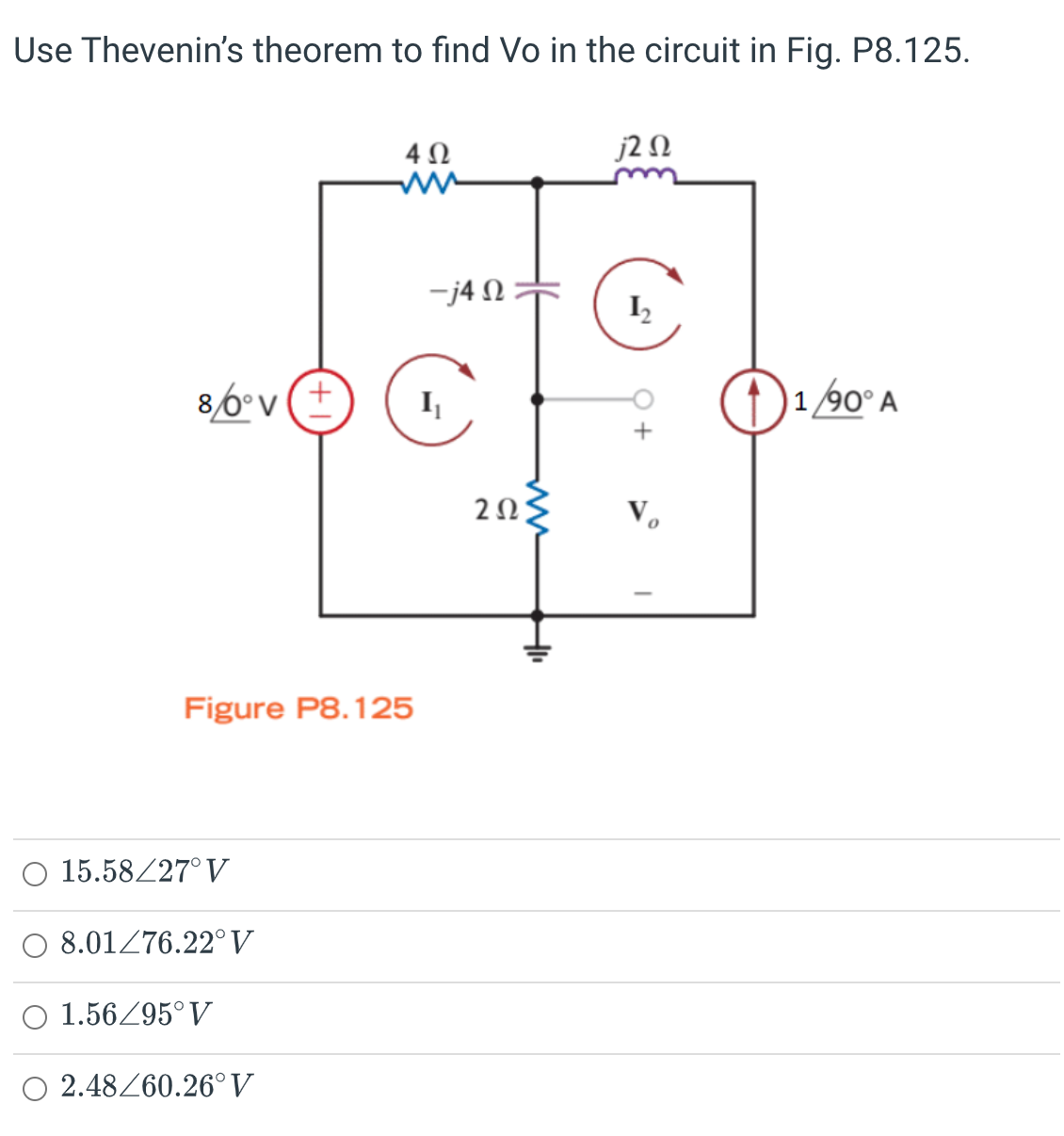 Solved Use Thevenin's theorem to find Vo in the circuit in | Chegg.com