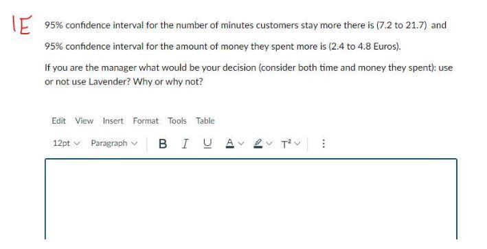 Solved 21.9 Do Good Smells Bring Good Business? Businesses | Chegg.com