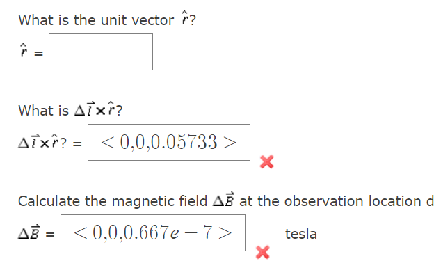 Solved magnetic field. calculate the magnetic field at the | Chegg.com
