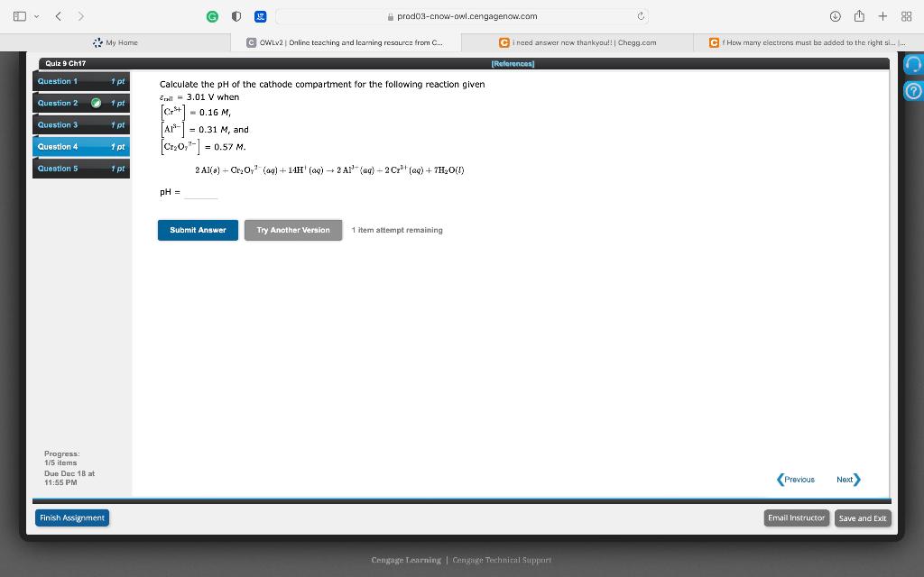 Solved C CWLv2 | Online teaching and Isaraing resaurea from | Chegg.com