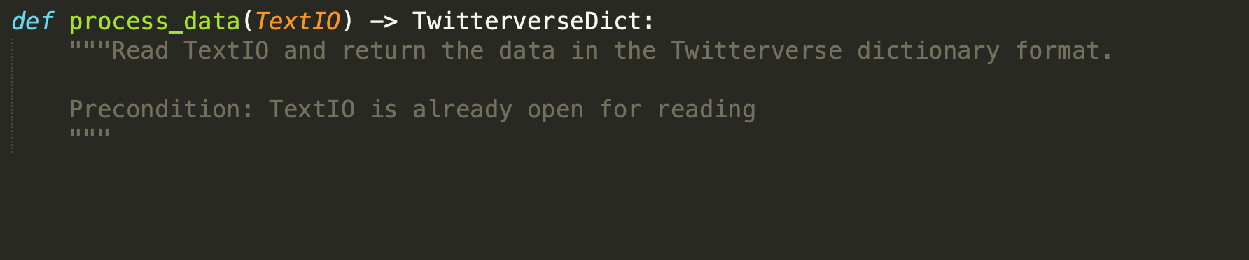 Solved The function should return a dictionary according to | Chegg.com