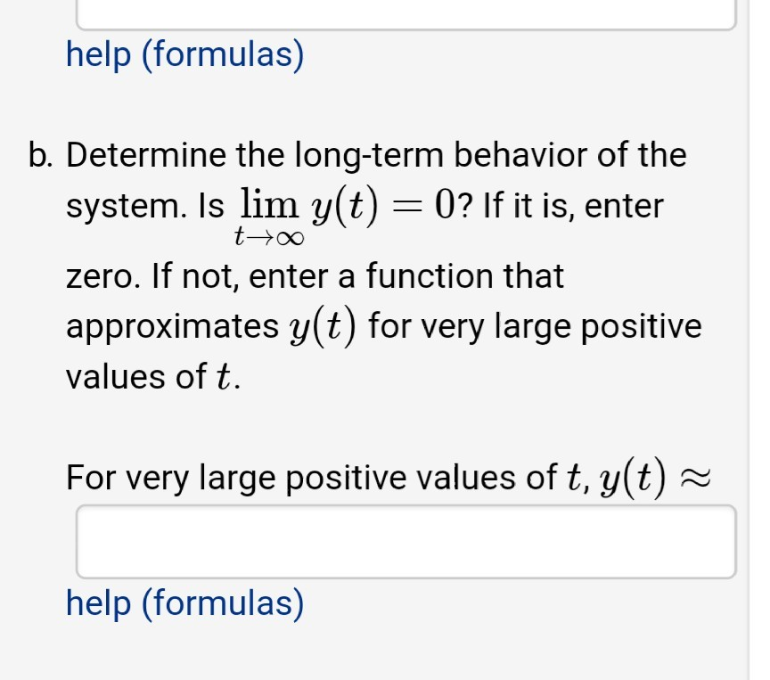 Solved (1 point) Consider the initial value problem my', + | Chegg.com