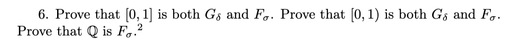 Solved A set is called an Fσ set if it can be written as a | Chegg.com