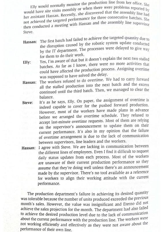 Solved Discuss the issues that arose in the production | Chegg.com