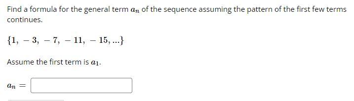 Solved Given A=[452−2] [Find a formula for the general term | Chegg.com