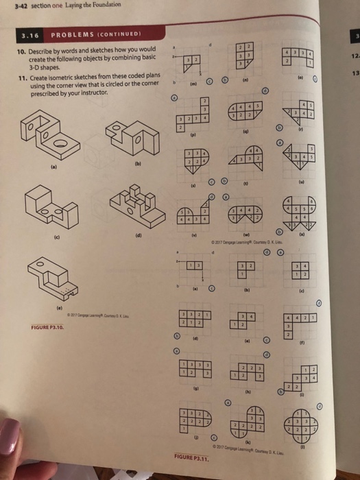 Solved 3.16 PROBLEMS ICONTINUED) paper 5. Rotate the | Chegg.com