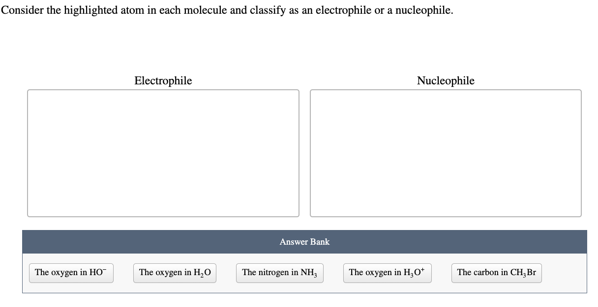 Solved Consider the highlighted atom in each molecule and | Chegg.com