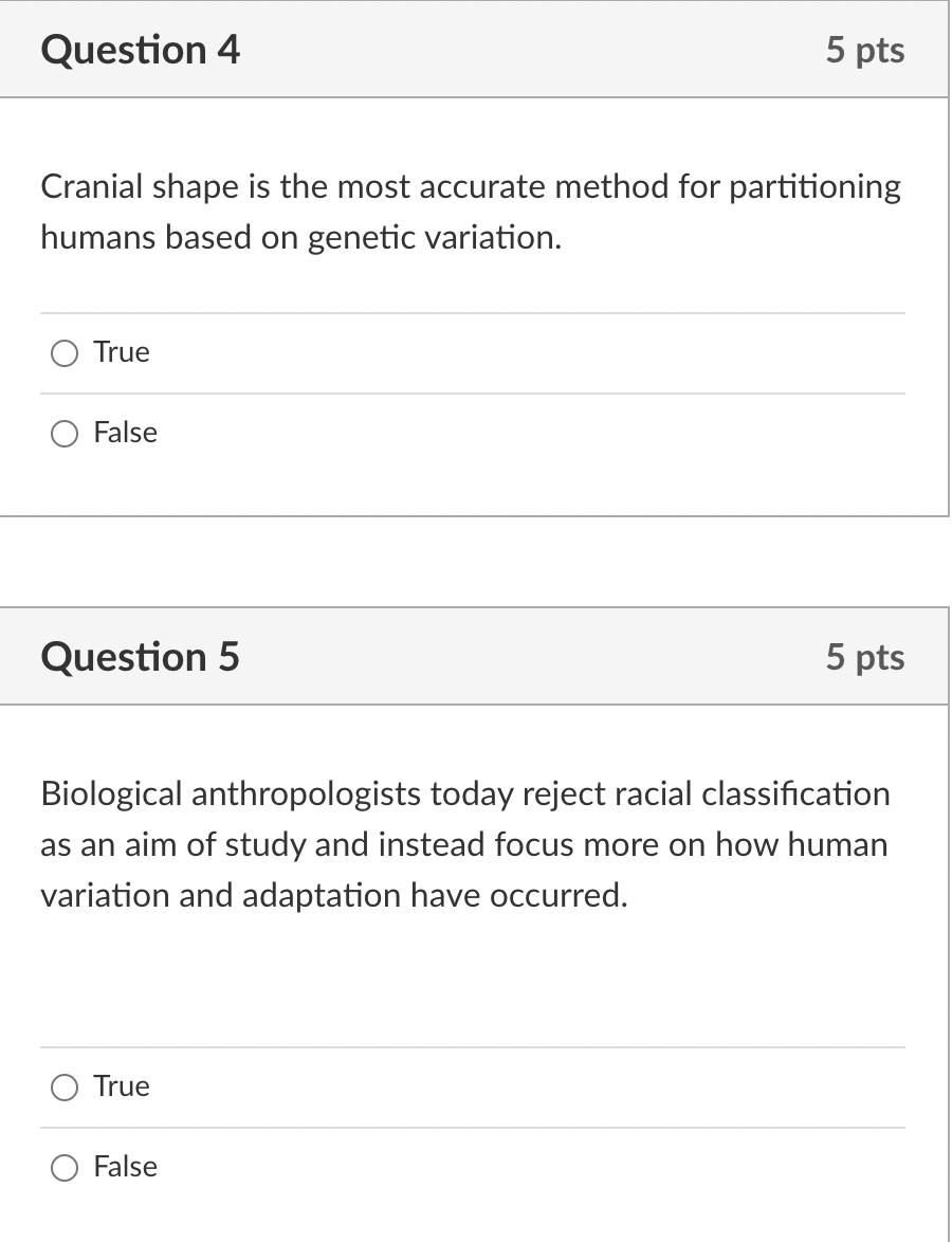 Cranial Shape Is The Most Accurate Method For