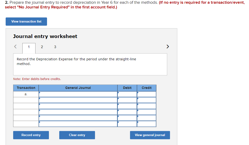 Solved 1. Use your spreadsheet to recalculate Depreciation | Chegg.com
