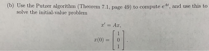 Solved 4. Let 2 -2 0 A-0 2 0 -2 22 (a) Find all eigenvalues, | Chegg.com