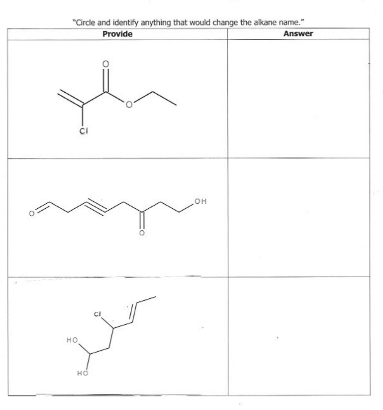 Solved Organic Chemistry 1 1. Write structural formulas for | Chegg.com