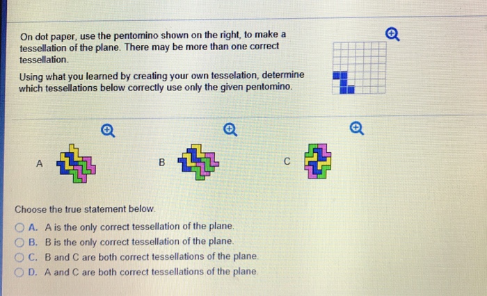 Solved On dot paper, use the pentomino shown on the right, | Chegg.com