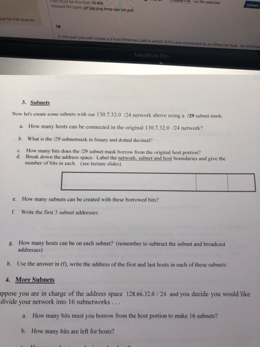 Solved S 1BODS must be less than 10 MB File no selected file | Chegg.com