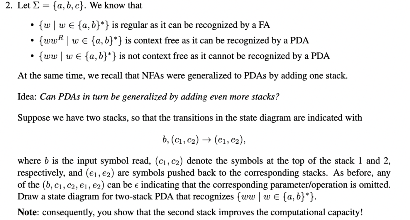 Solved Let Σ={a,b,c}. We know that - {w∣w∈{a,b}∗} is regular | Chegg.com