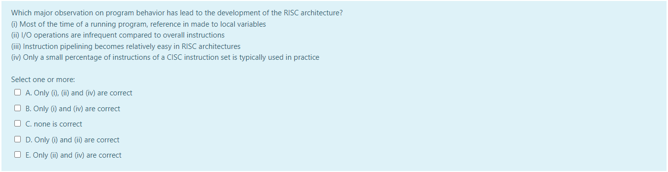 Solved A generic RISC instruction has a 6 bit operations | Chegg.com