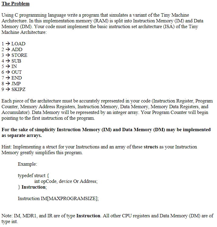 Solved Using C Programming Language Write A Program That 5205