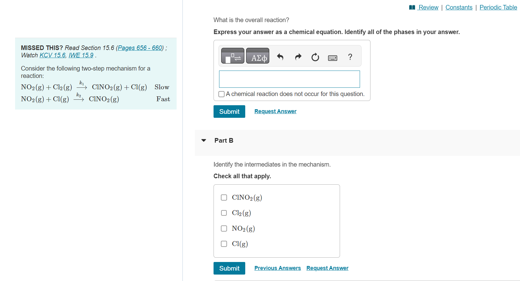 Solved What is the overall reaction? Express your answer as | Chegg.com