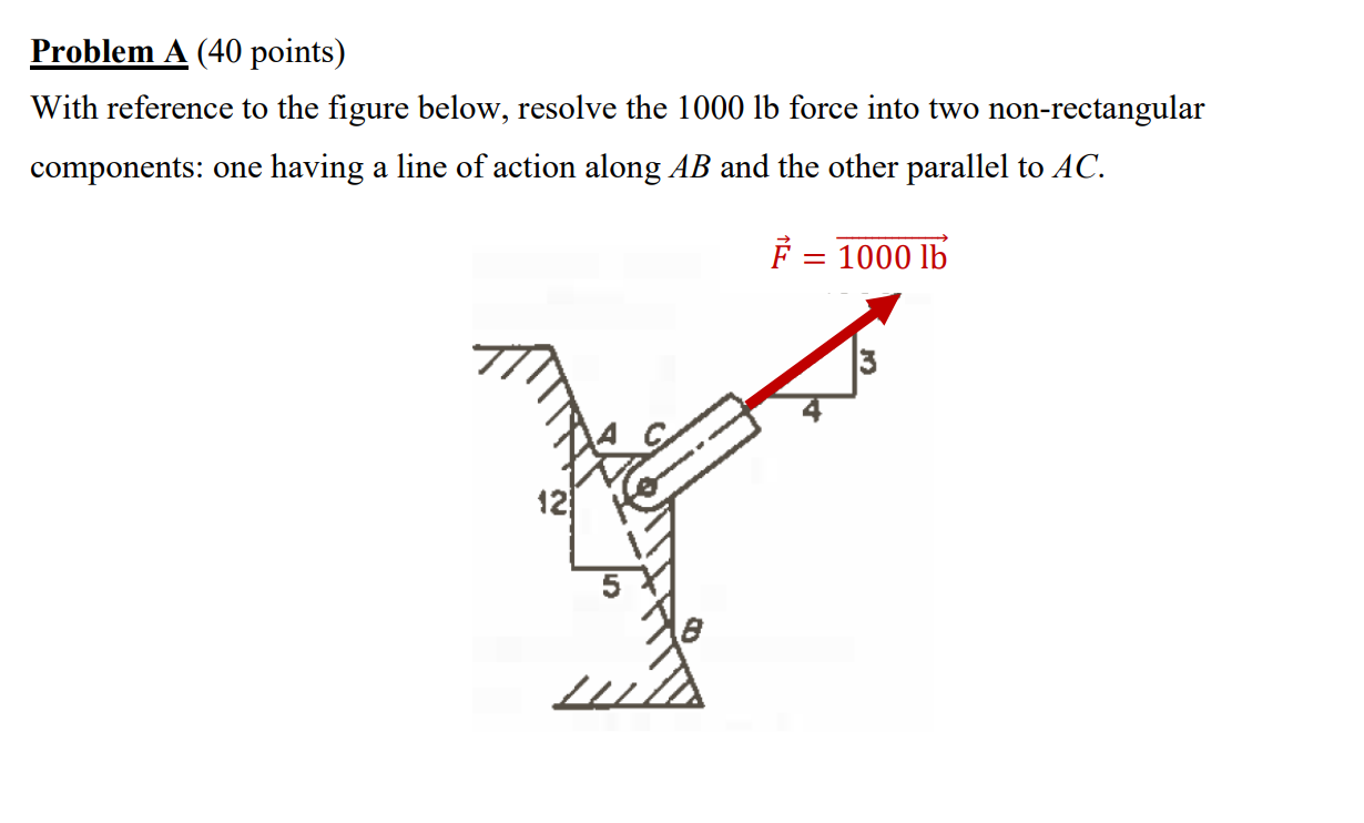 Solved Problem A (40 points) With reference to the figure | Chegg.com