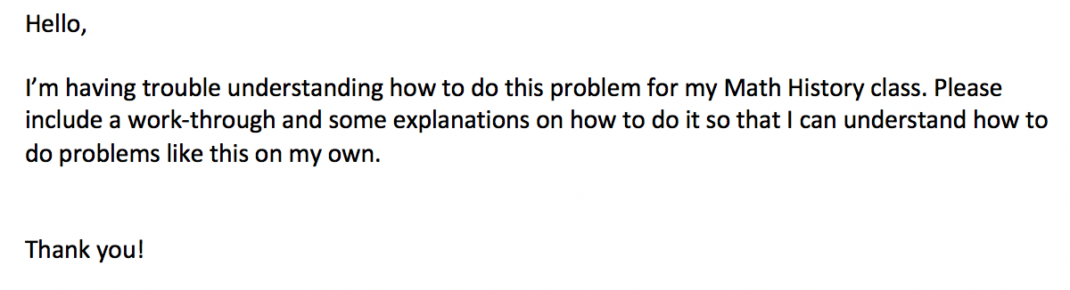 Solved Hello, I'm having trouble understanding how to do | Chegg.com