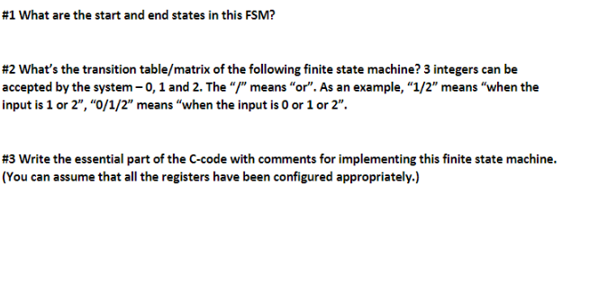 Solved This is a theoretical FSM on an MSP430FR6989 written | Chegg.com