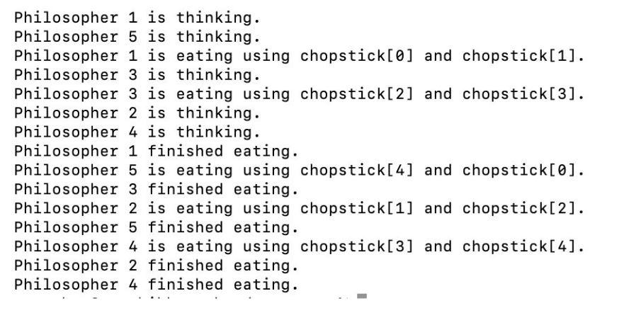 Solved Help with mutex and philosopher code in C where it | Chegg.com