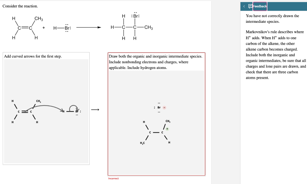 Solved Consider the reaction.