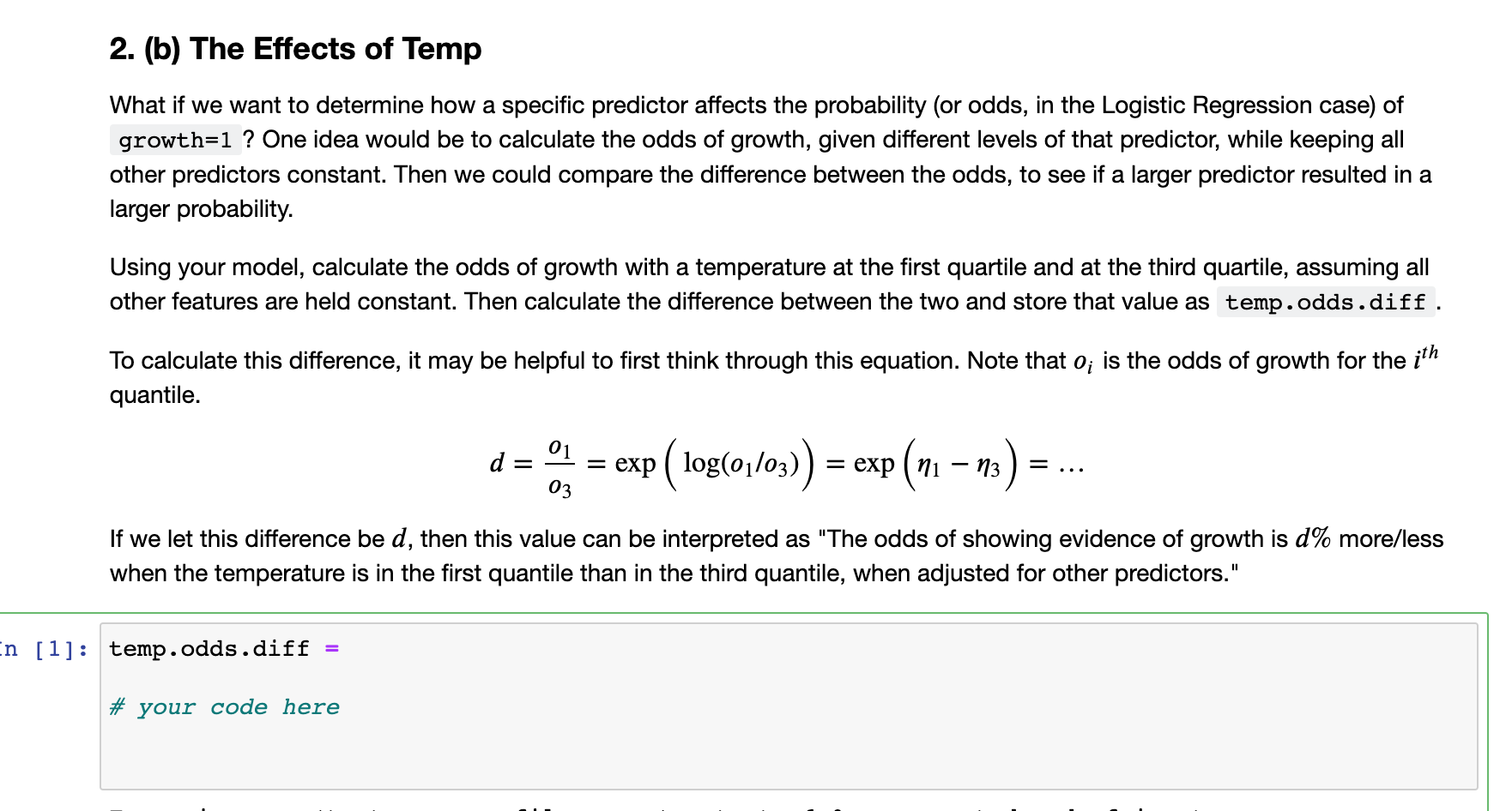 Solved I have already solved 2a) i just need help with 2b | Chegg.com