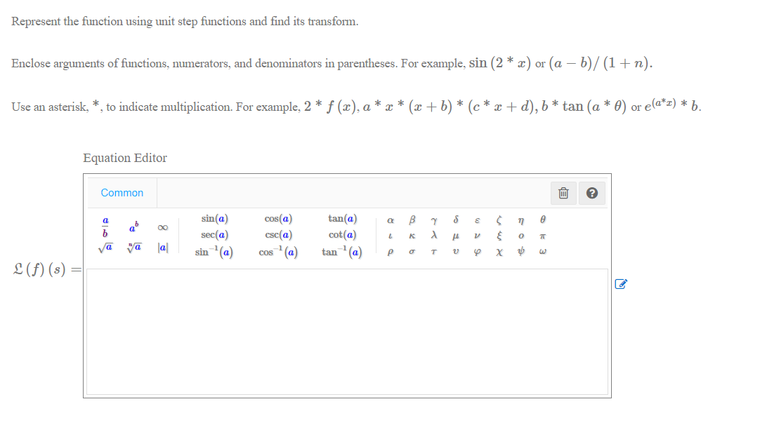 Solved Kreyszig Chapter 6, Section 6.3, Question 02 Select | Chegg.com