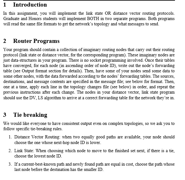 Solved 1 Introduction In this assignment, you will implement | Chegg.com