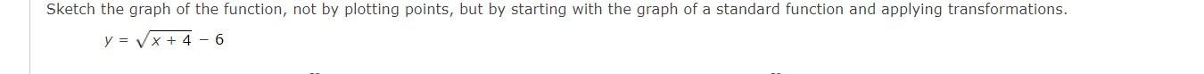 Solved Sketch the graph of the function, not by plotting | Chegg.com