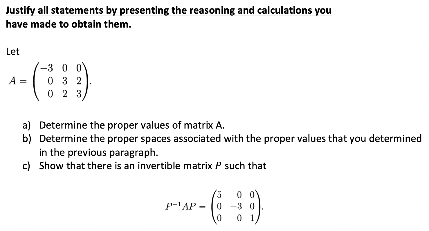 Solved Justify all statements by presenting the reasoning | Chegg.com
