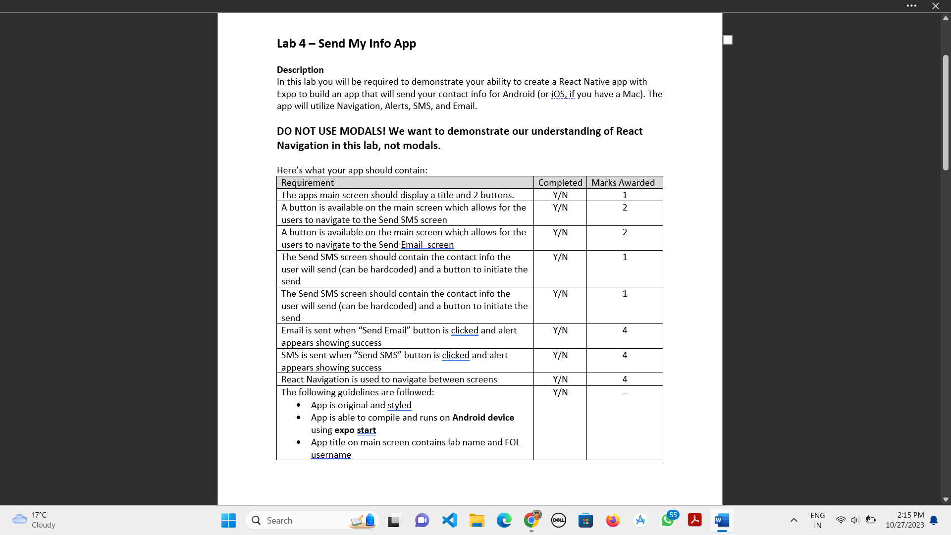 Solved Lab 4 – Send My Info App Description In this lab you | Chegg.com Solved Lab 4 – Send My Info App Description In this lab you | Chegg.com