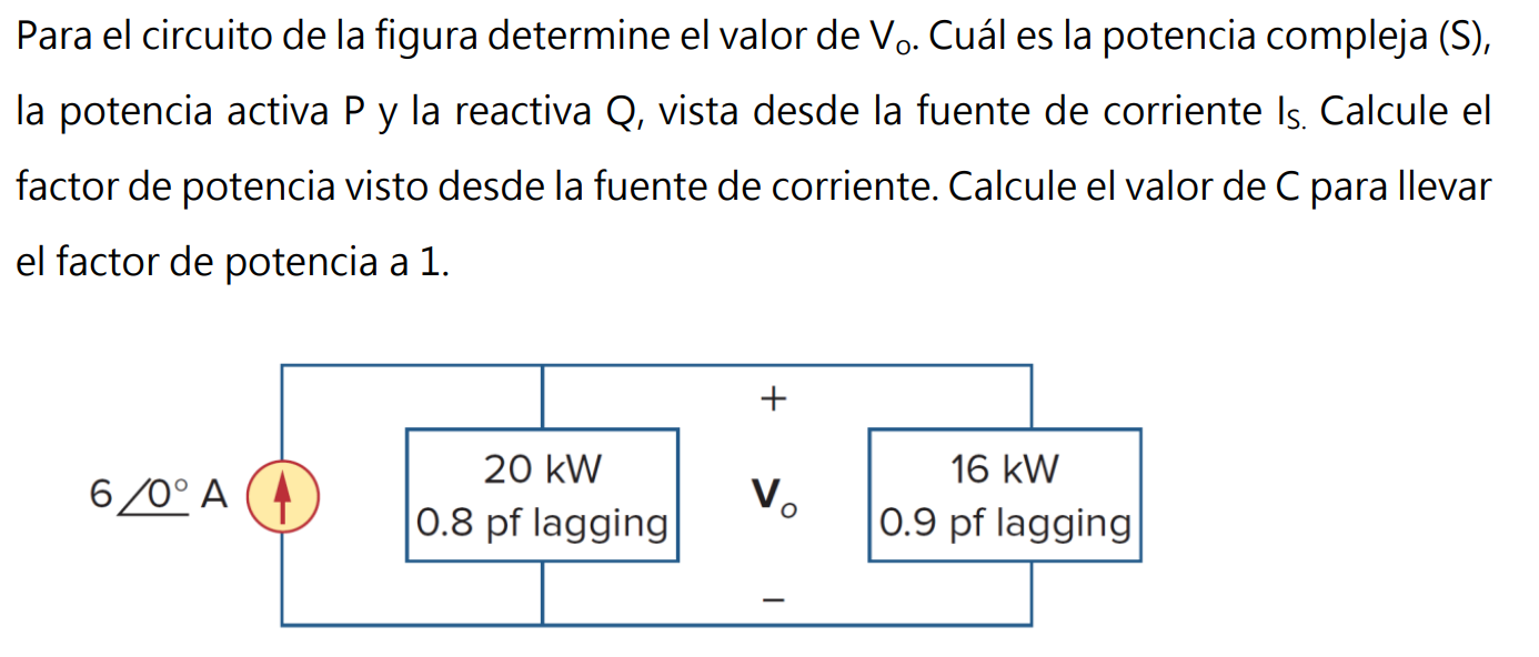 Solved Para el circuito de la figura determine el valor de | Chegg.com