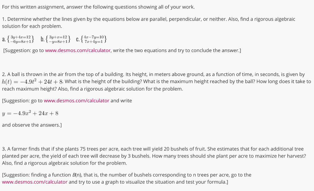 Solved For this written assignment, answer the following | Chegg.com