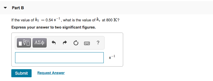 Solved Part A Assuming both forward and reverse reactions | Chegg.com