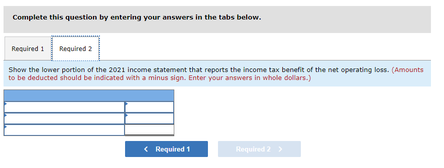 Solved Exercise 16-23 (Algo) Net operating loss carryforward | Chegg.com