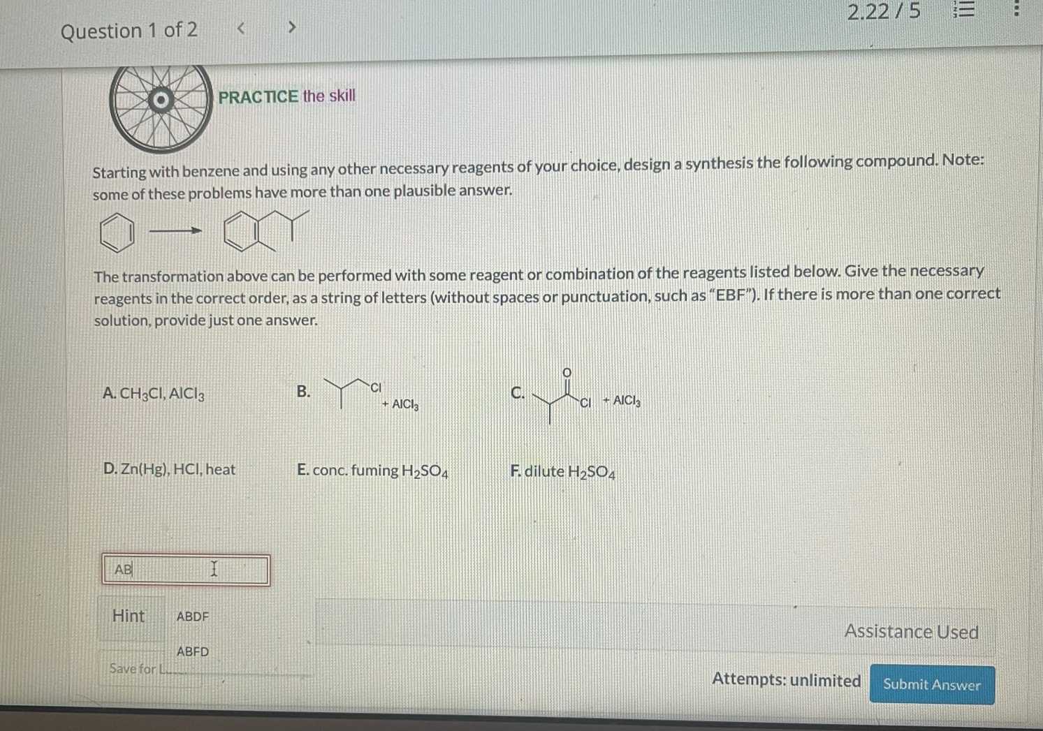 Solved Propose a method for this synthesis. | Chegg.com