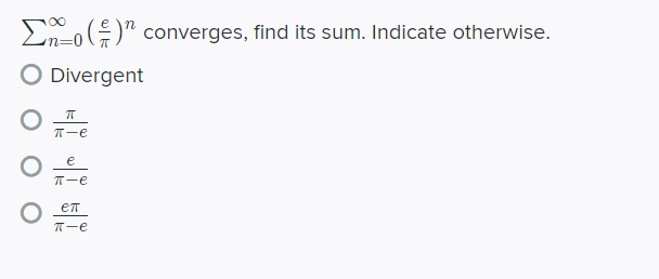 Solved Enzo (?)” converges, find its sum. Indicate | Chegg.com