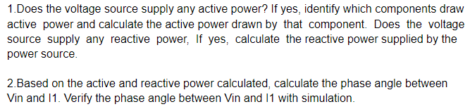 Course: Power Systems Please answer All of the | Chegg.com