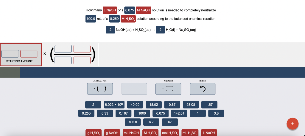 Solved How many of a solution is needed to completely | Chegg.com
