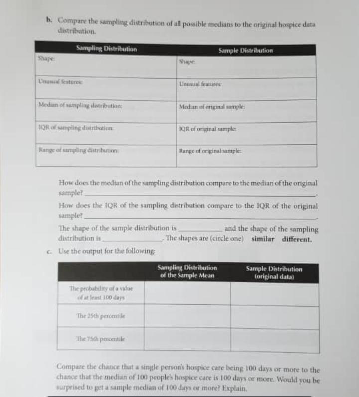 THE SAMPLING DISTRIBUTION OF THE SAMPLE MEDIAN If the | Chegg.com