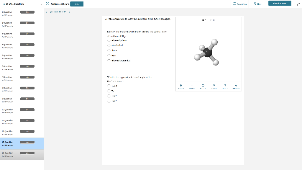 Solved E 13 of 14 Questions