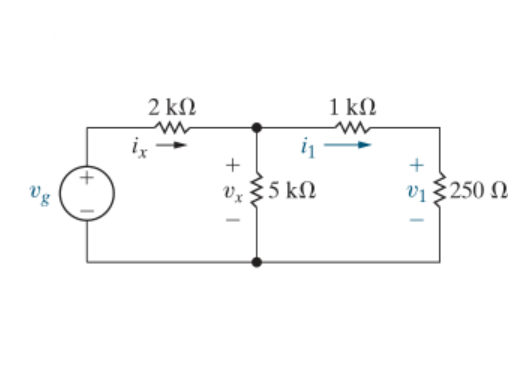 Solved The current ix in the circuit shown is 10 mA, and the | Chegg.com