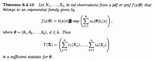 Solved Theorem 6.2.10 Let X1,…,Xn be iid observations from a | Chegg.com