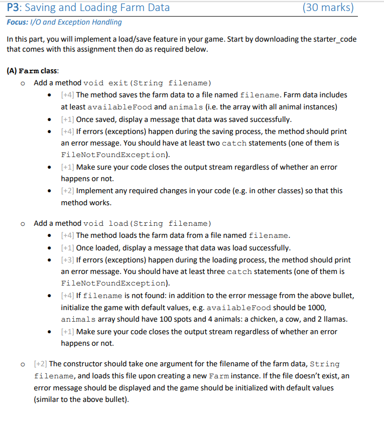 NEED HELP WITH CODE WITH ALL INSTRUCTIONS FOLLOWED | Chegg.com
