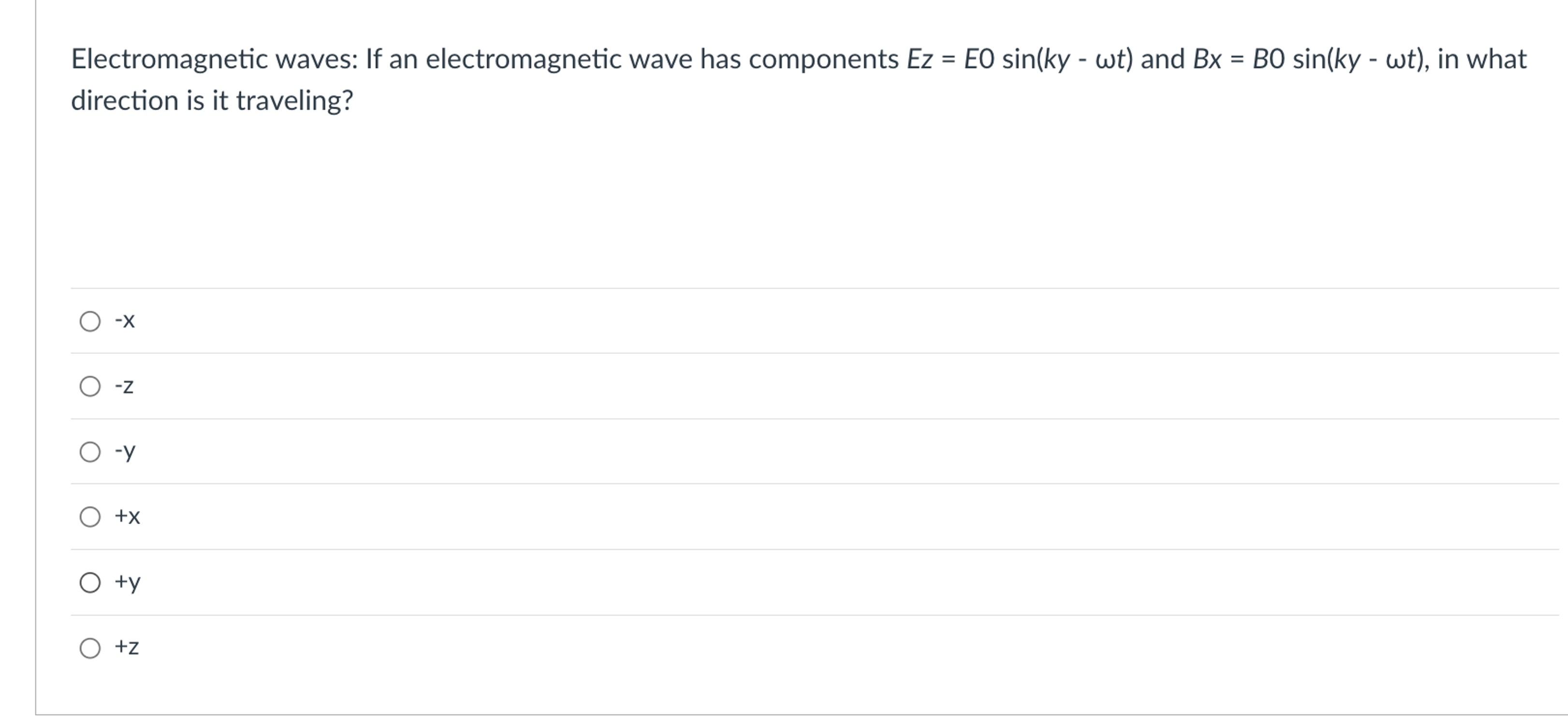 Solved Electromagnetic waves: If an electromagnetic wave has | Chegg.com