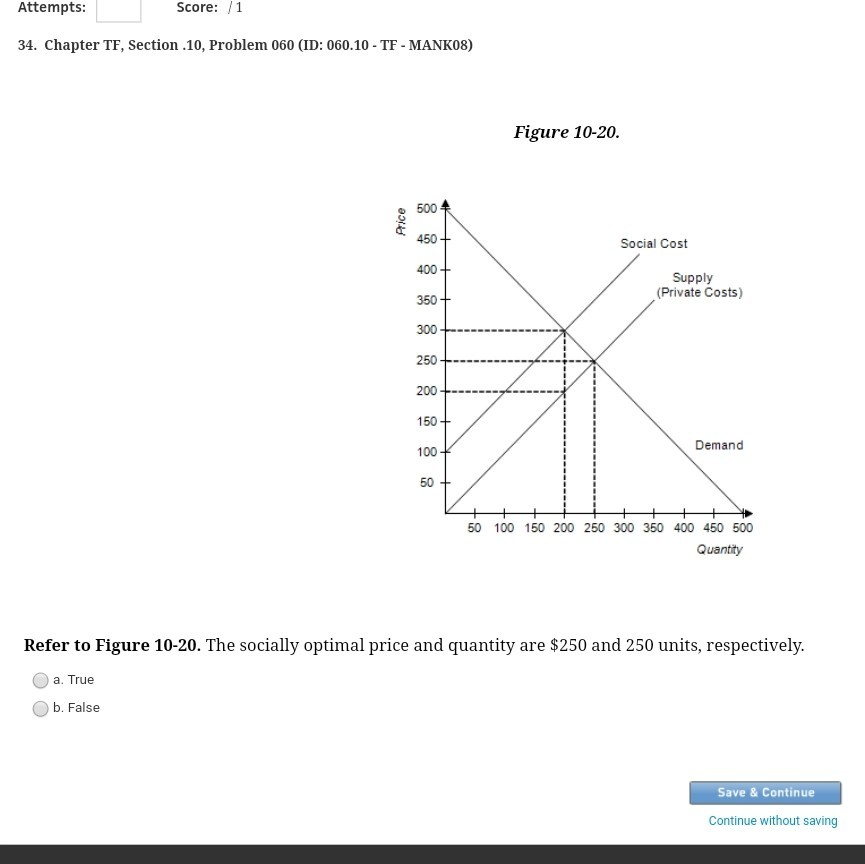 Solved Attempts Score: 1 34. Chapter TF, Section.10, Problem | Chegg.com Solved Attempts Score: 1 34. Chapter TF, Section.10, Problem | Chegg.com