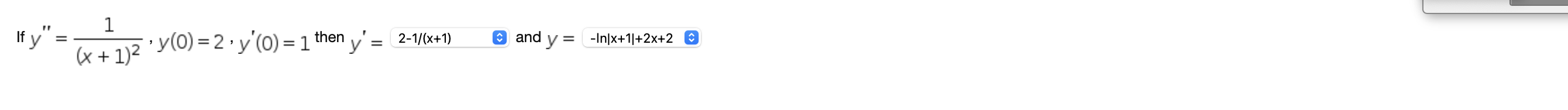 Solved If y=x2ekx, then y′=y′′=(4−x8+x22)y on (0,∞) y′′= | Chegg.com