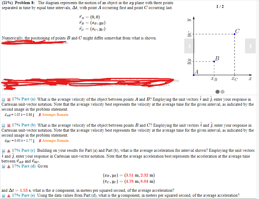 Solved (11\%) Problem 8: The diagram represents the motion | Chegg.com Solved (11\%) Problem 8: The diagram represents the motion | Chegg.com
